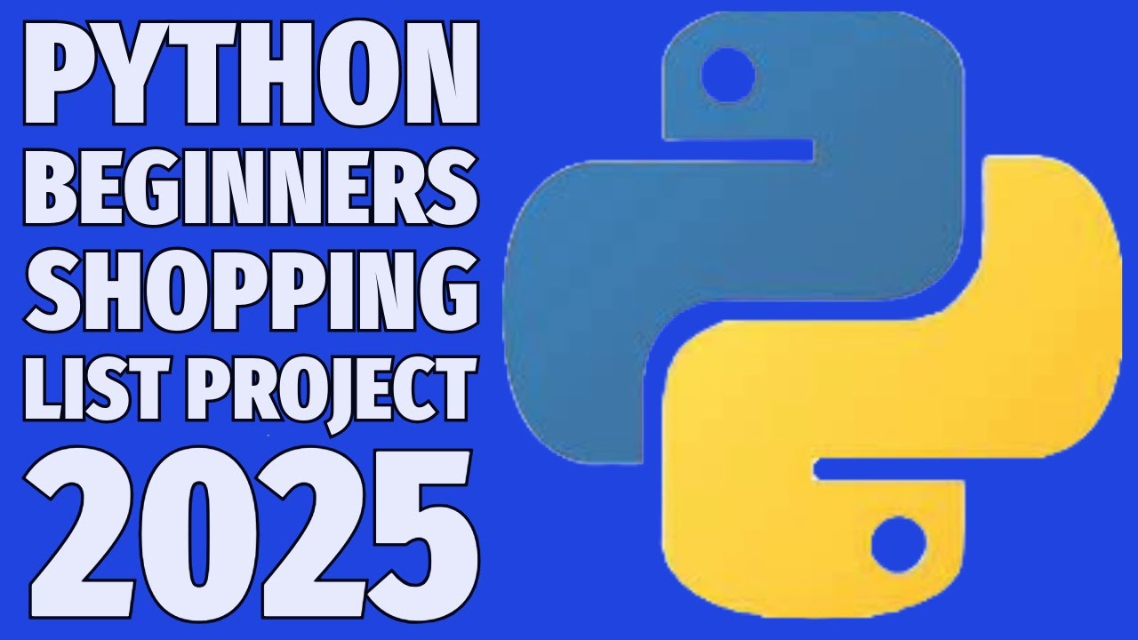 Python Project: Create an Easy Shopping List App (Step-by-Step Tutorial)