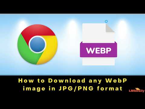 How to download WebP Images as JPG or PNG
