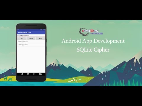 Android Studio Tutorial - SQLite Cipher