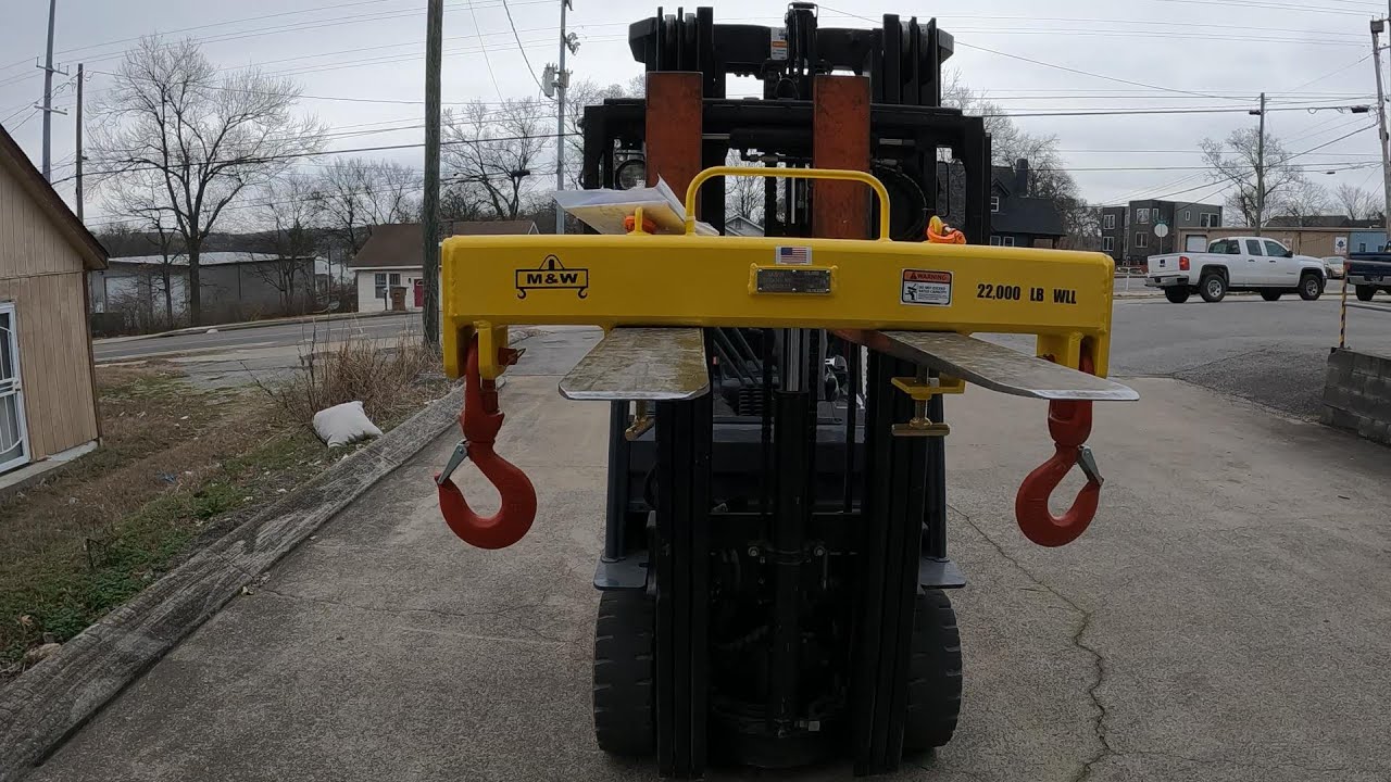 M&W Forklift Beam