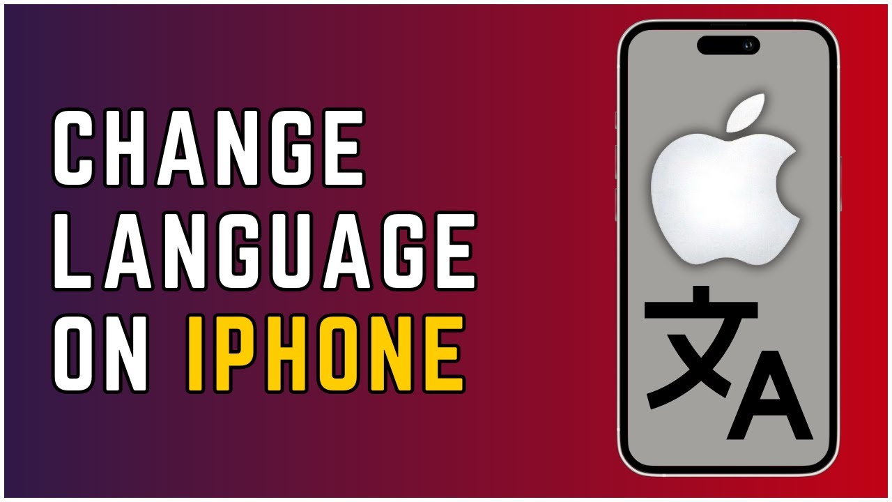 How To Change Language On iPhone 2024 (Quick & Easy)