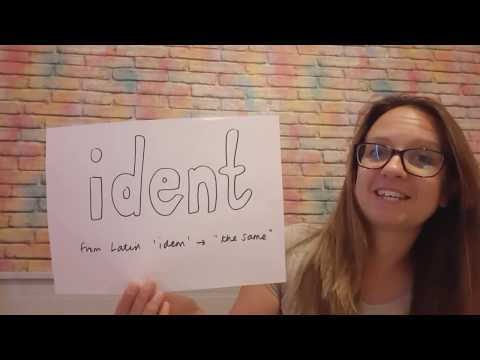 KS2 Word Study: ident