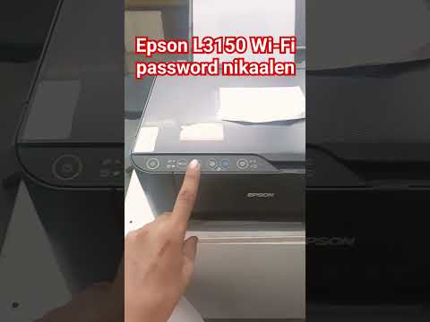 Epson L3150 Wi-Fi password nikaale paper jam nikale