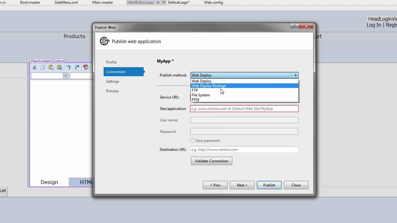DevExpress ASP.NET: Application Deployment