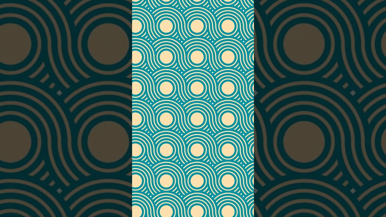 Adobe illustrator 2025 | Seamless geometric pattern tutorial