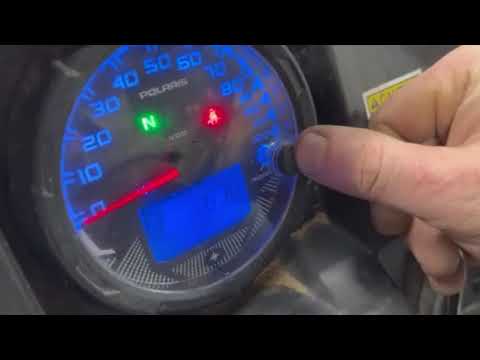 How To Check pull Engine Codes From Dash Cluster On Polaris RZR Ranger 1000 900 800 570