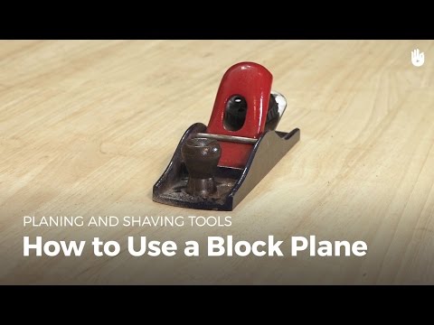 Multiple Uses of Block Plane – Tool Technology