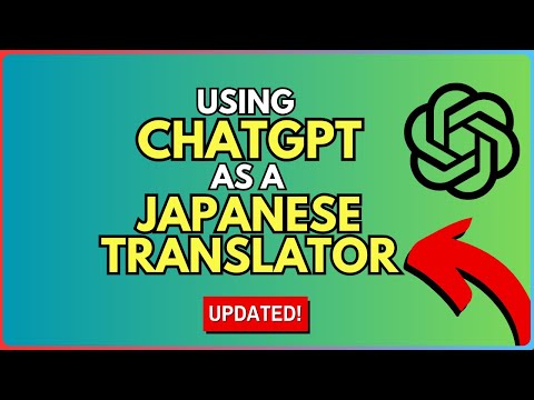 How To Use ChatGPT As A Japanese Translator in Under 2 Minutes