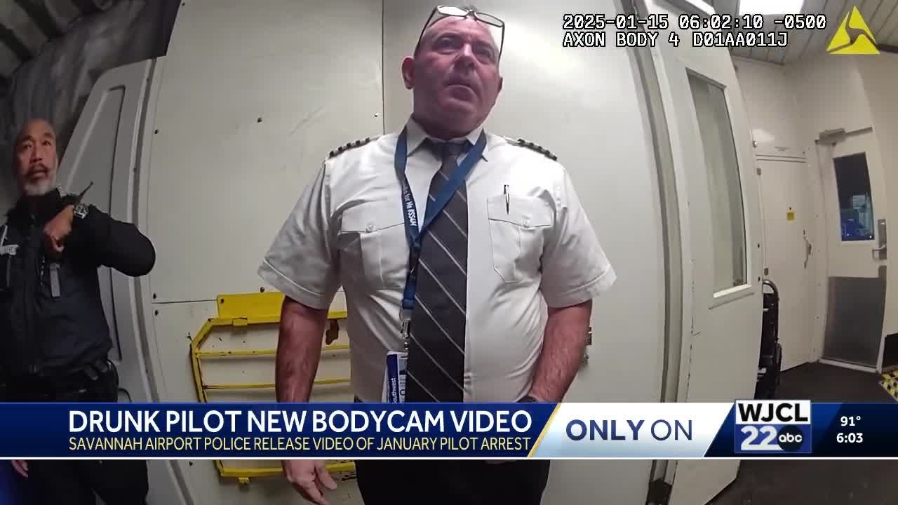 Bodycam reveals new details about arrest of Southwest Airlines pilot