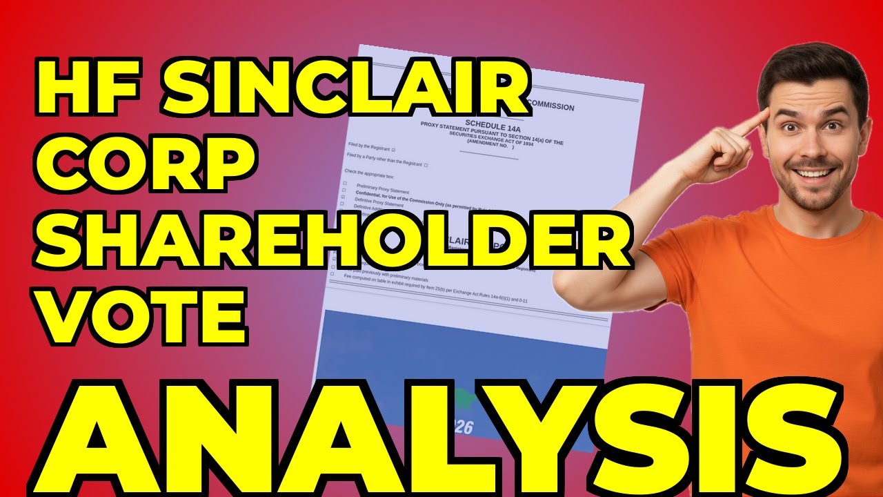 HF Sinclair's Proxy: My Governance & Pay Takeaways