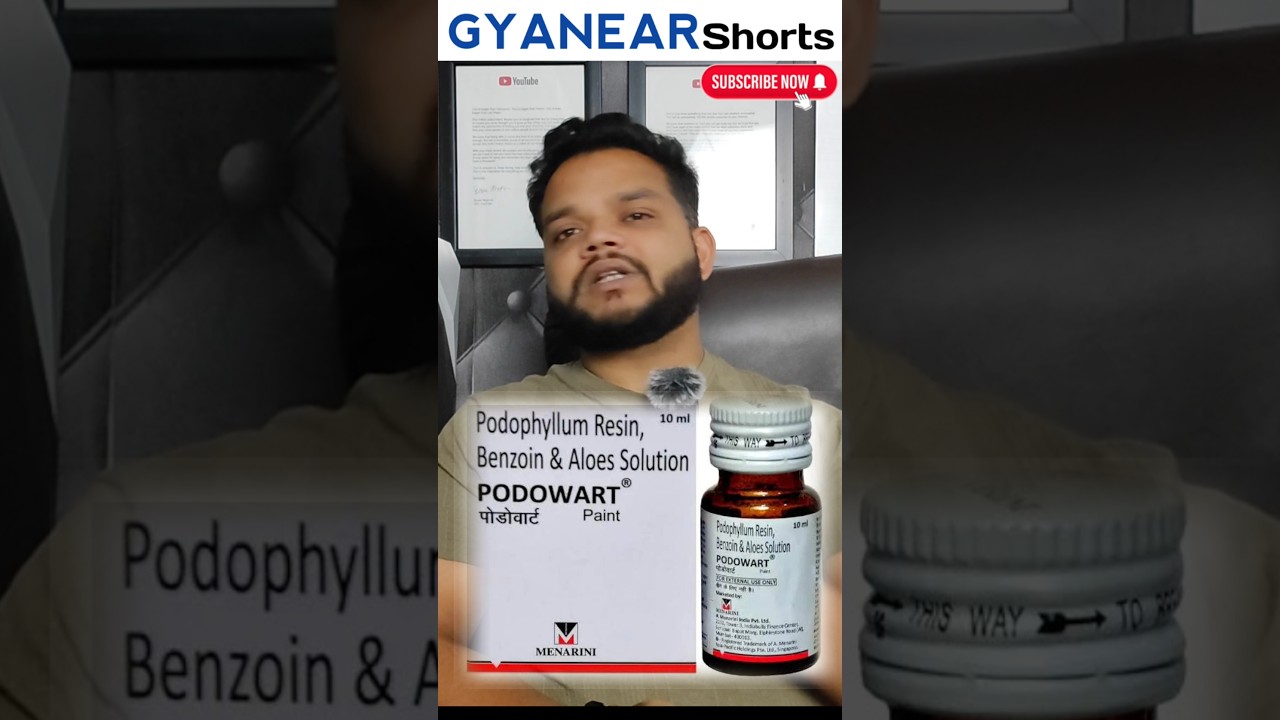 Podowart S Paint Review | Wart Removal Shorts #shorts #warts