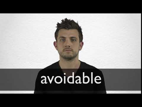 AVOIDABLE Synonyms | Collins English Thesaurus