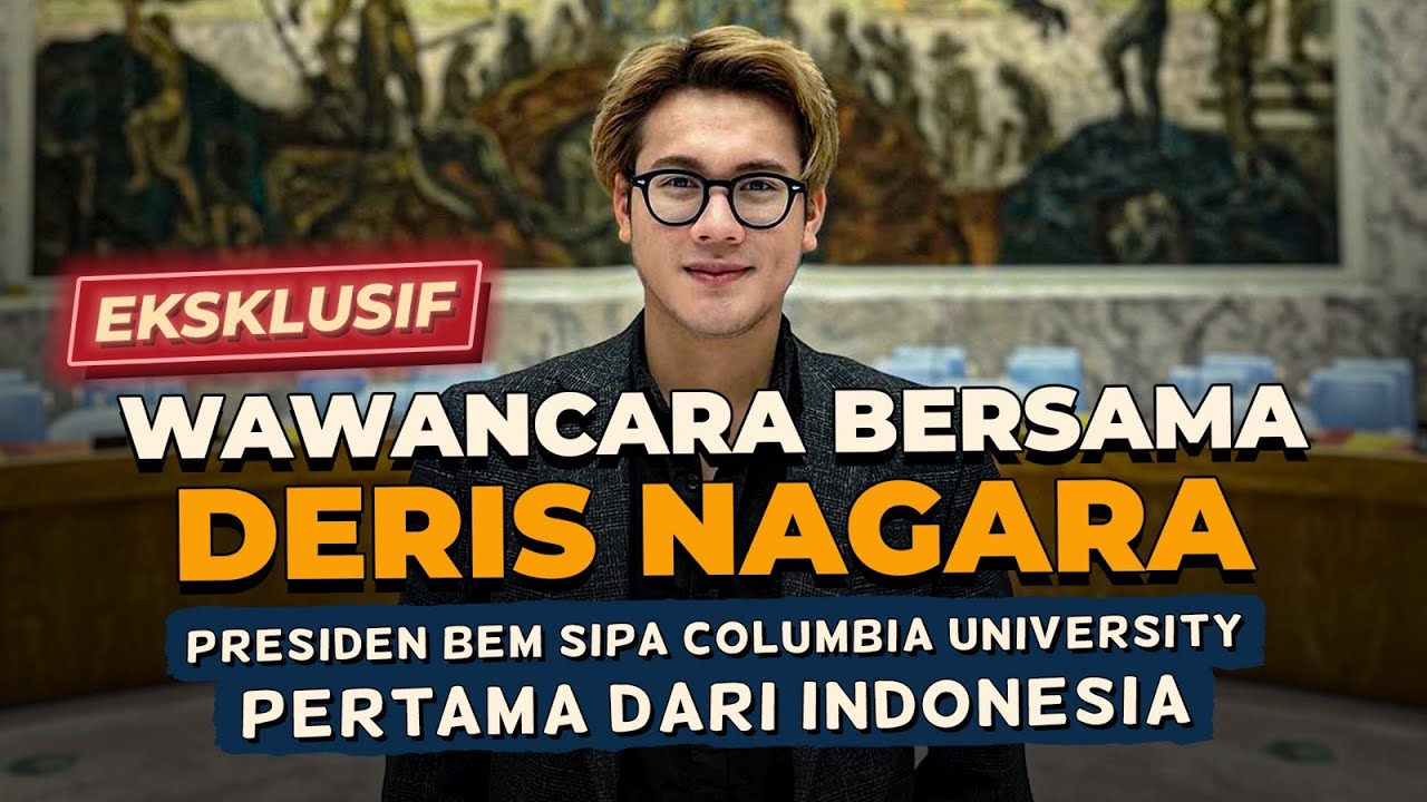 Filosofi Bhinneka Tunggal Ika Bawa Deris Nagara Jadi Presiden BEM SIPA Columbia University