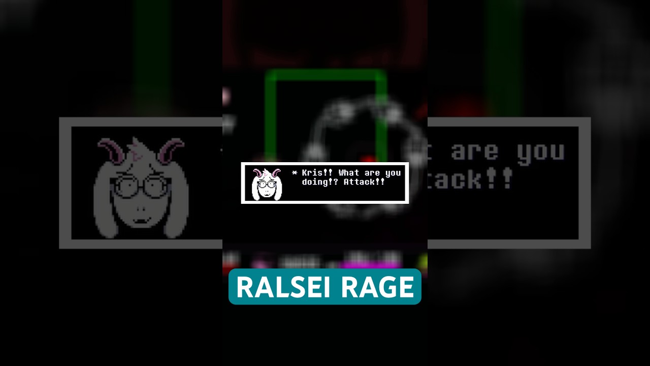 Deltarune chapter 4 RALSEI RAGE