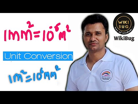 meter square to millimeter square| convert 1M²=10^6 mm² | SI unit conversion one sq m to sq mm