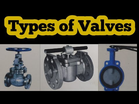 Types of Valves | Types of Valve in Hindi and it's Application