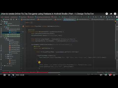 Steam Community :: Video :: 1 How to create Online Tic Tac Toe game using Firebase in Android ...