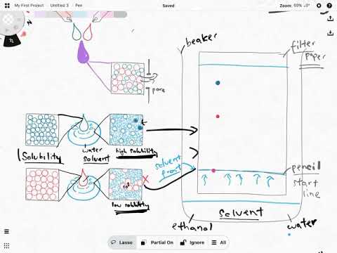 Part 8: Calculating Rf values in Chromatography