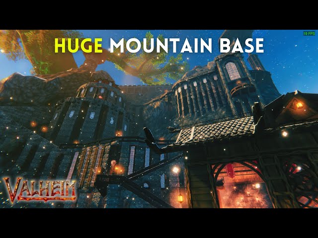 Mountain City - Valheim build (new video) Valheim Build
