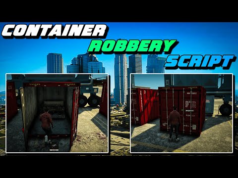Free Ammunition Container Robbery Script | QBCore Framework | FiveM Tutorial #84