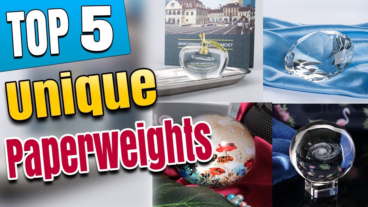 Best Unique Paperweights Glass Metal, Crystal Paperweight Diamond Shaped