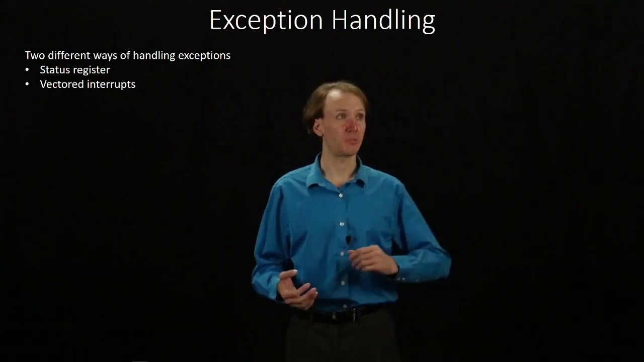 20.  Exception Handling