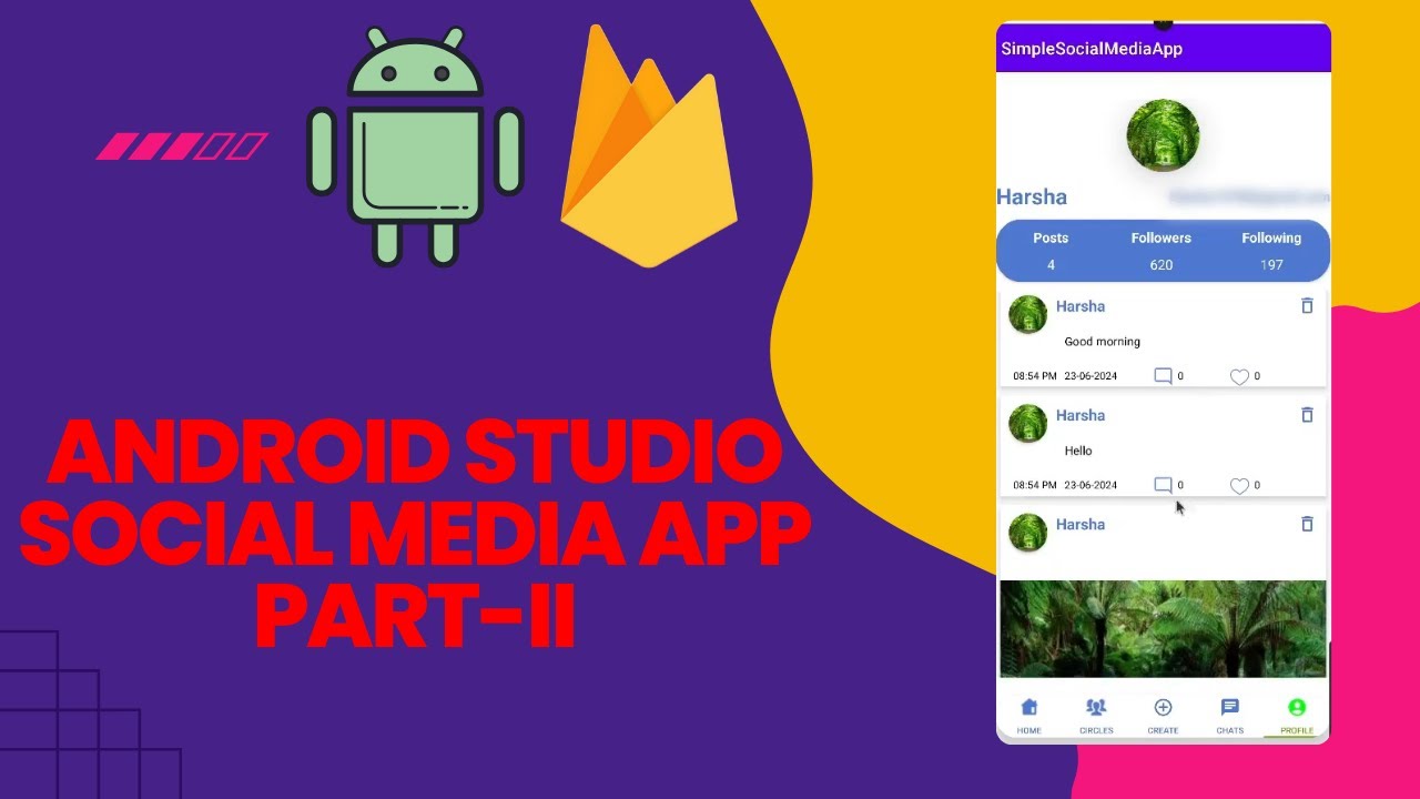 Social Media App, part-2 - Android Studio | JAVA - Adding Comments.
