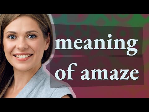 Amaze | meaning of Amaze