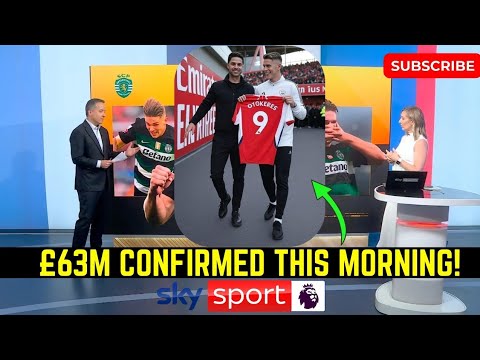 ARSENAL STRIKER DEAL CONFIRMED! SKY SPORTS & ROMANO DROP SHOCKING TRANSFER BOMBSHELL!