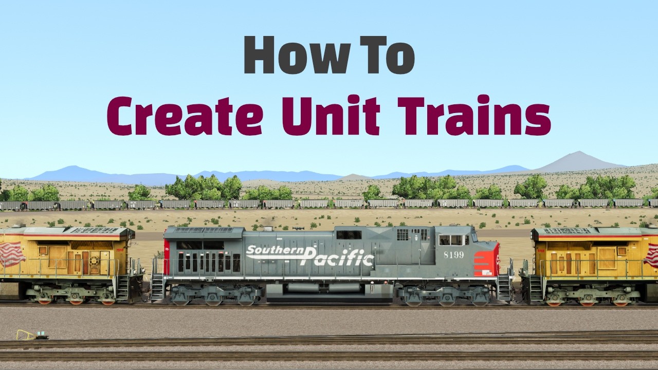 Run8 Tutorial: How to Create and Spawn Unit Trains