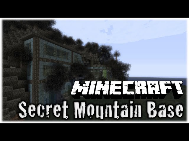 Mountain Base Minecraft Map