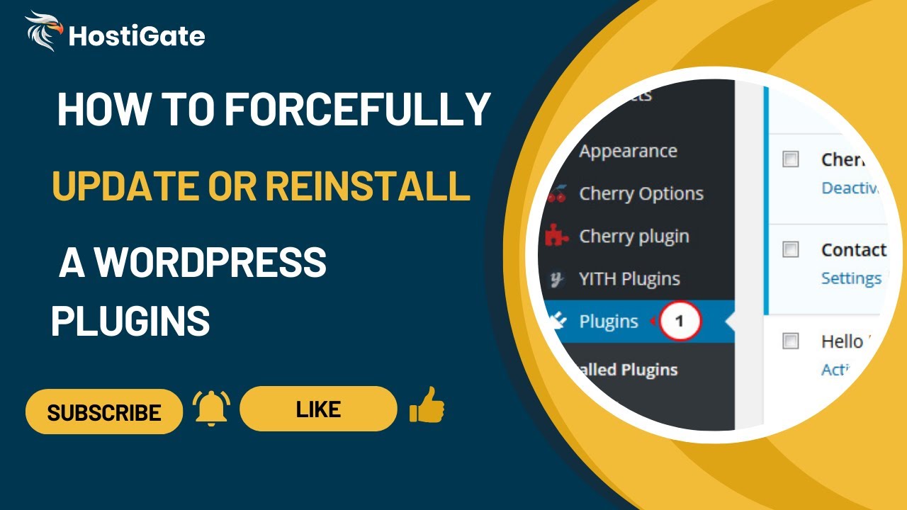 How to Forcefully Update or Reinstall a WordPress Plugin | Hexraa