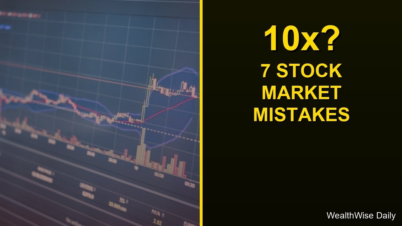 7 Stock Market Mistakes That Cost Investors Thousands‼️