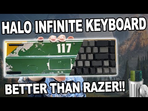 Halo infinite keyboard DIY build