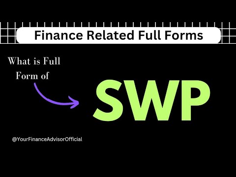 Full form of SWP ! sep ka full form kya hota hai