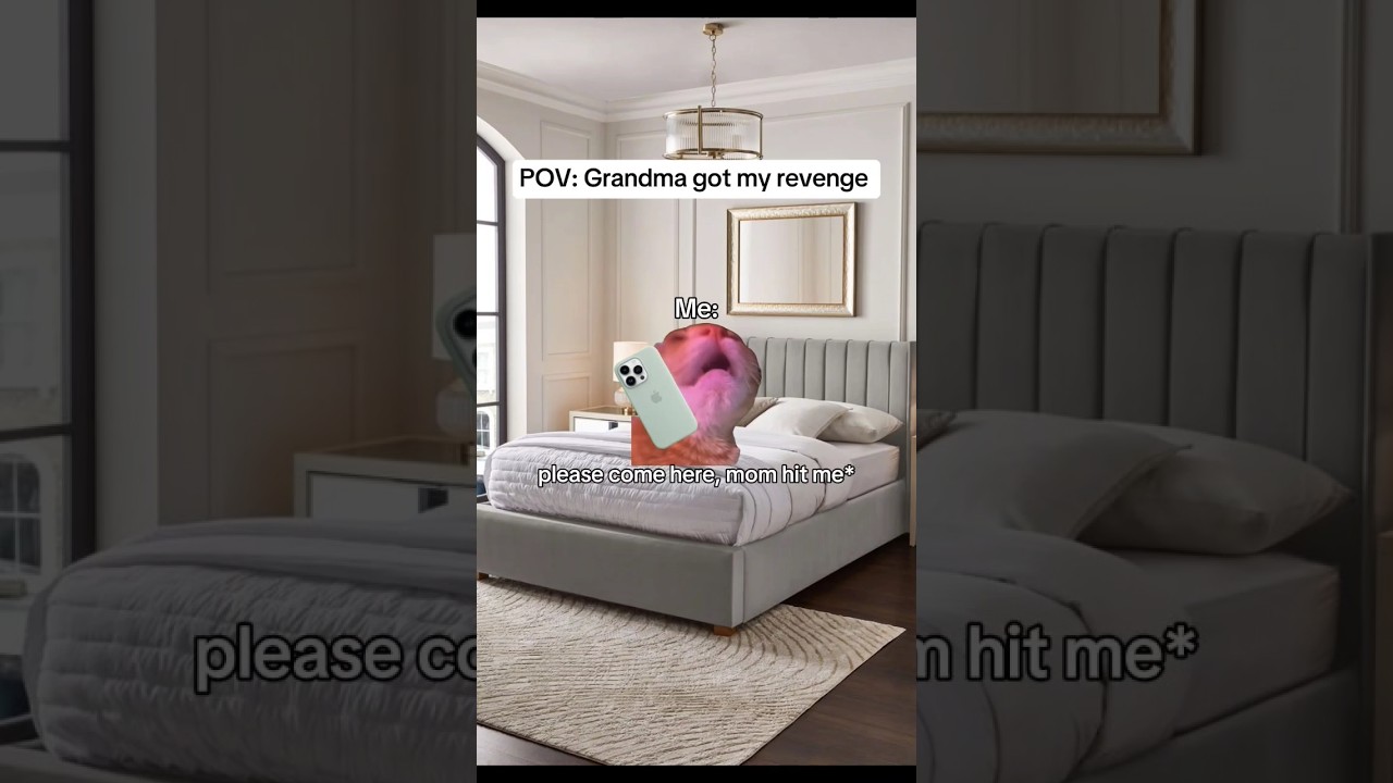 Grandma got my revenge #shorts  #catmemes #relatable #funny #whatssofunny