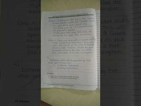 practical No 1 PHP Diploma 6th sem #diploma#php#practical#manual