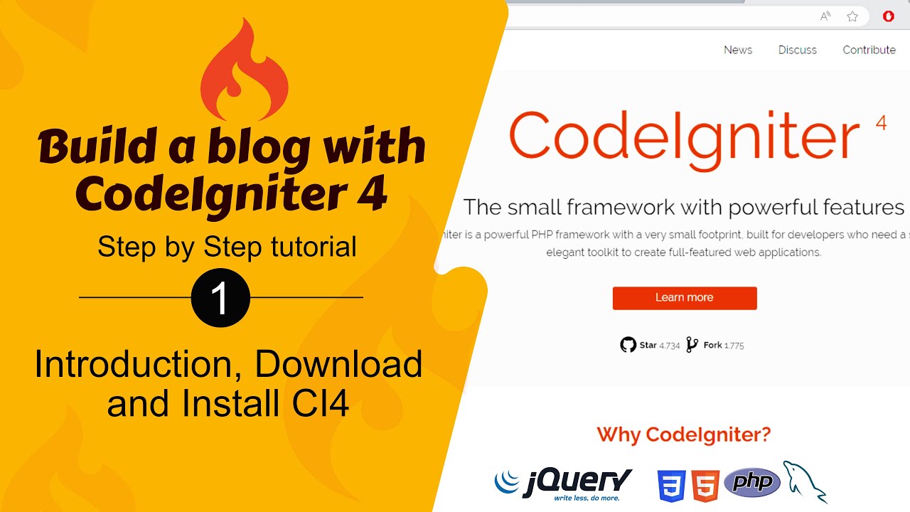 #1. Introduction to CodeIgniter 4: Download and Installation Guide