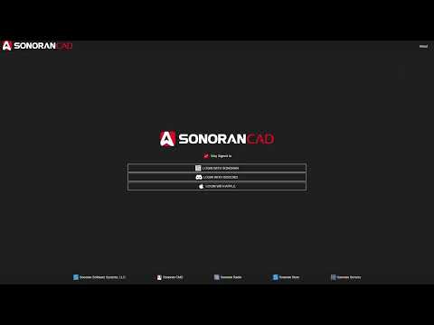 How to Create a Sonoran CAD Account