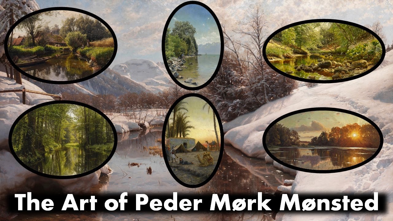 The photorealistic landscapes of Peder Mørk Mønsted (1859-1941)