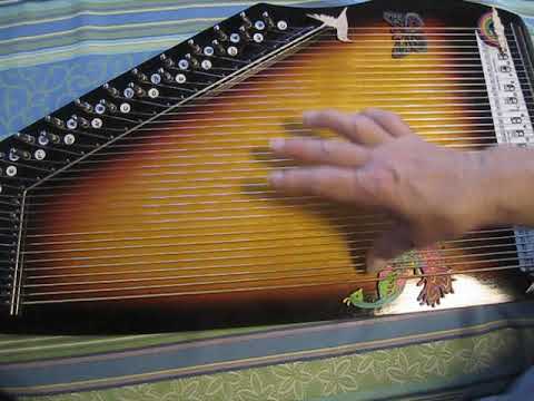 Therapy Harp Swarmandal Infinity Tuning 444 Hz with Case | Reverb