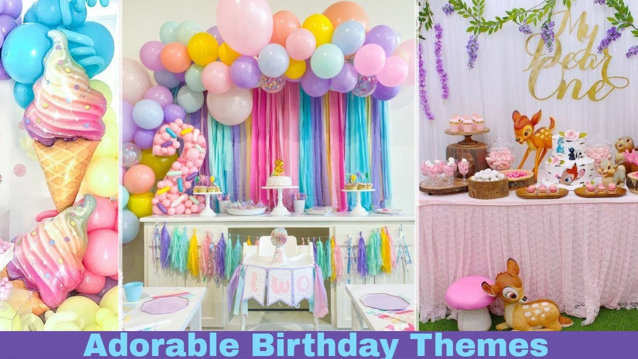 Top 10: First Birthday Themes & Ideas (2022)