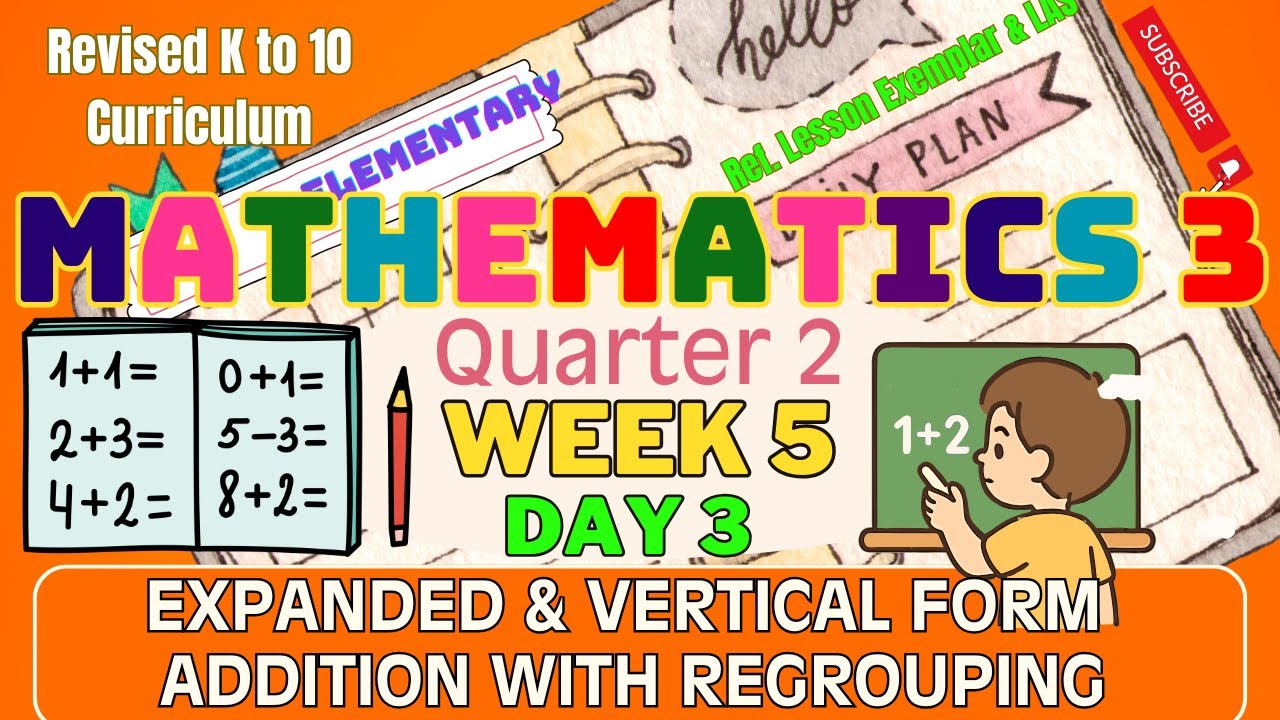 Grade 3 Math Q2 W5 D3 | Adding Numbers up to 10,000 (With Regrouping) | Revised K-12 MATATAG