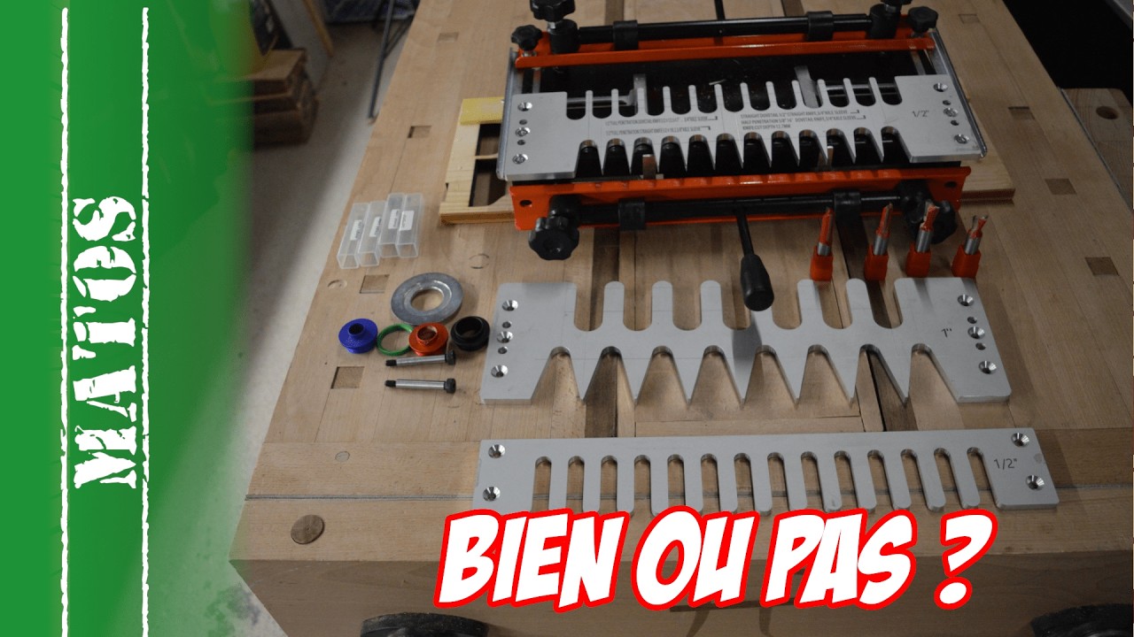 Gabarit à queues d'aronde Vevor - ça vaut quoi ?