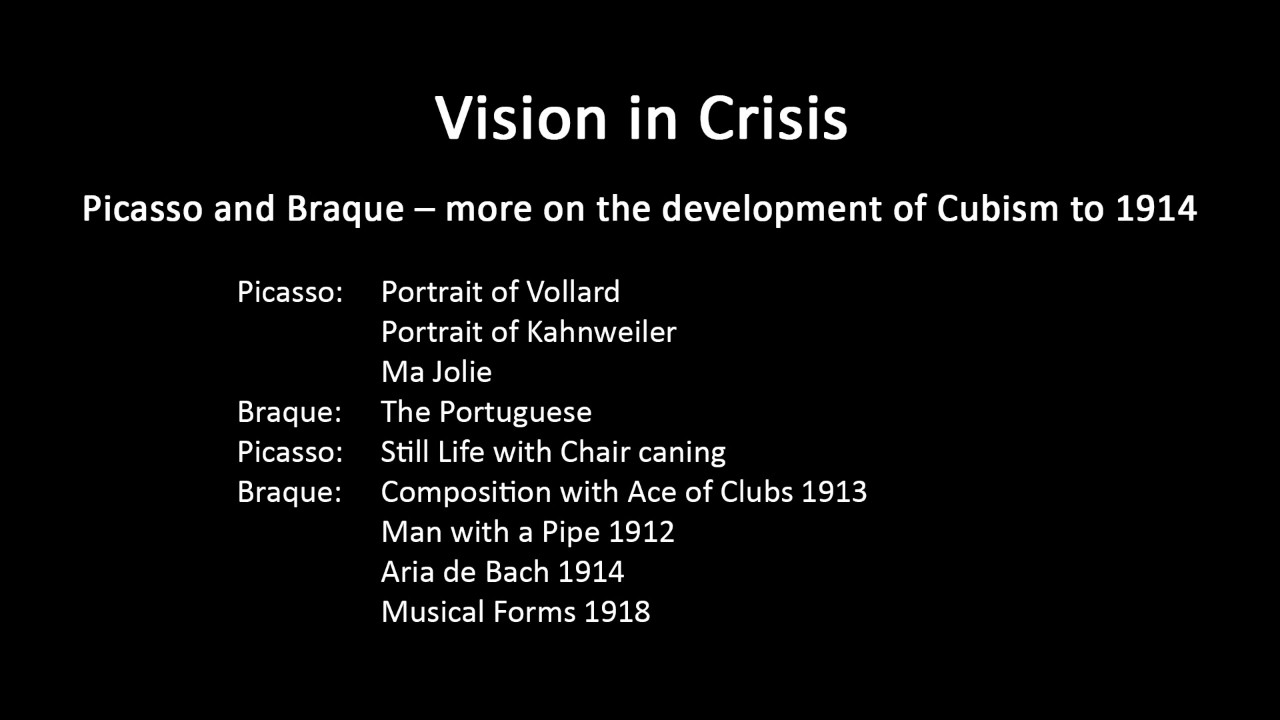 A history of modern art in 73 lectures: lecture 22 (Cubism)
