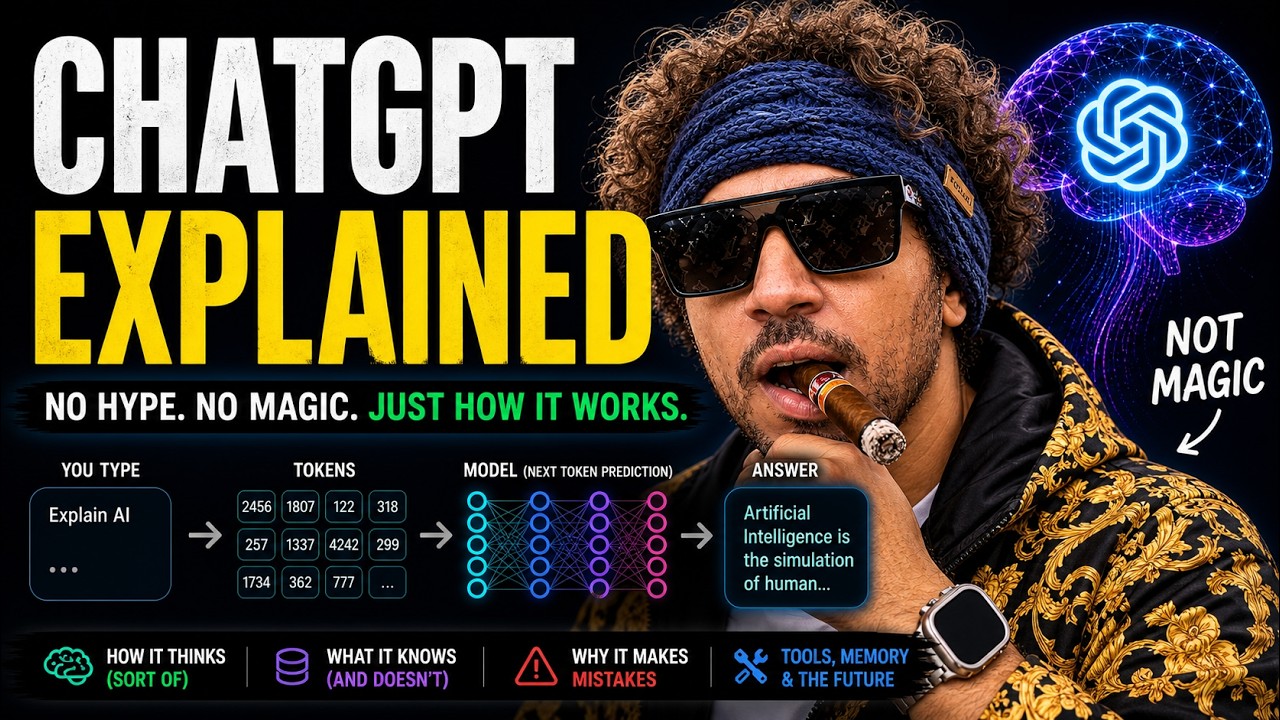 How ChatGPT Actually Works - Without the AI Hype