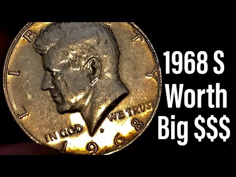 Rare & Valuable 1968 S Half Dollar Worth Big Money!