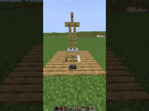 How to make " Armor stand changer " in #minecraft ? 🛡️