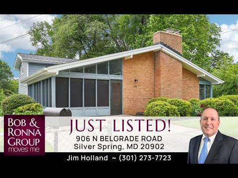 Just Listed! 906 N Belgrade Road, Silver Spring, MD 20902