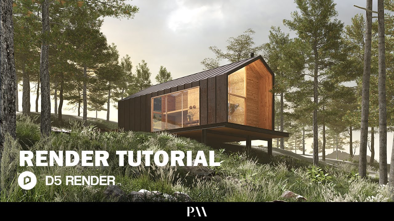 LEARN WITH ME: D5 RENDER TUTORIAL - Exterior scene 03